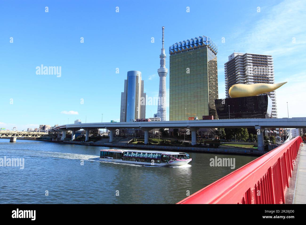 Tokyo Sky Tree viewed from Azumabashi Stock Photo - Alamy