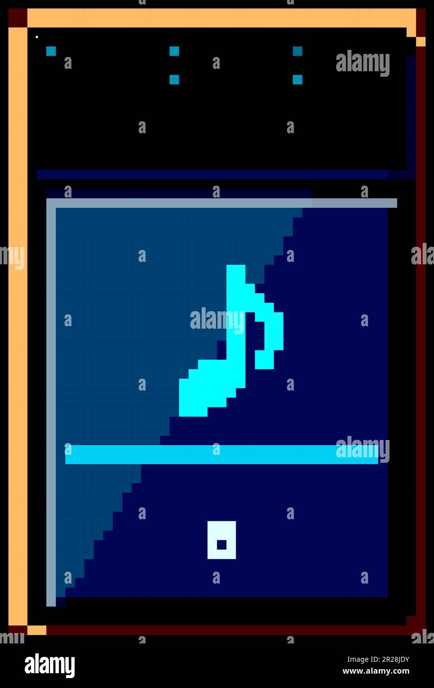 audio mp3 player game pixel art vector illustration Stock Vector Image & Art - Alamy