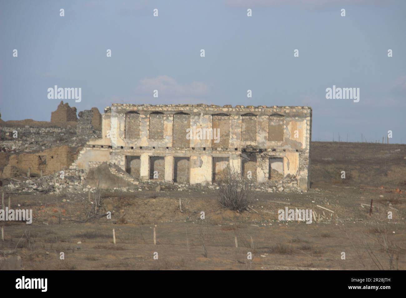 Fuzuli City after The Second Nagorno-Karabakh War. The city had a ...