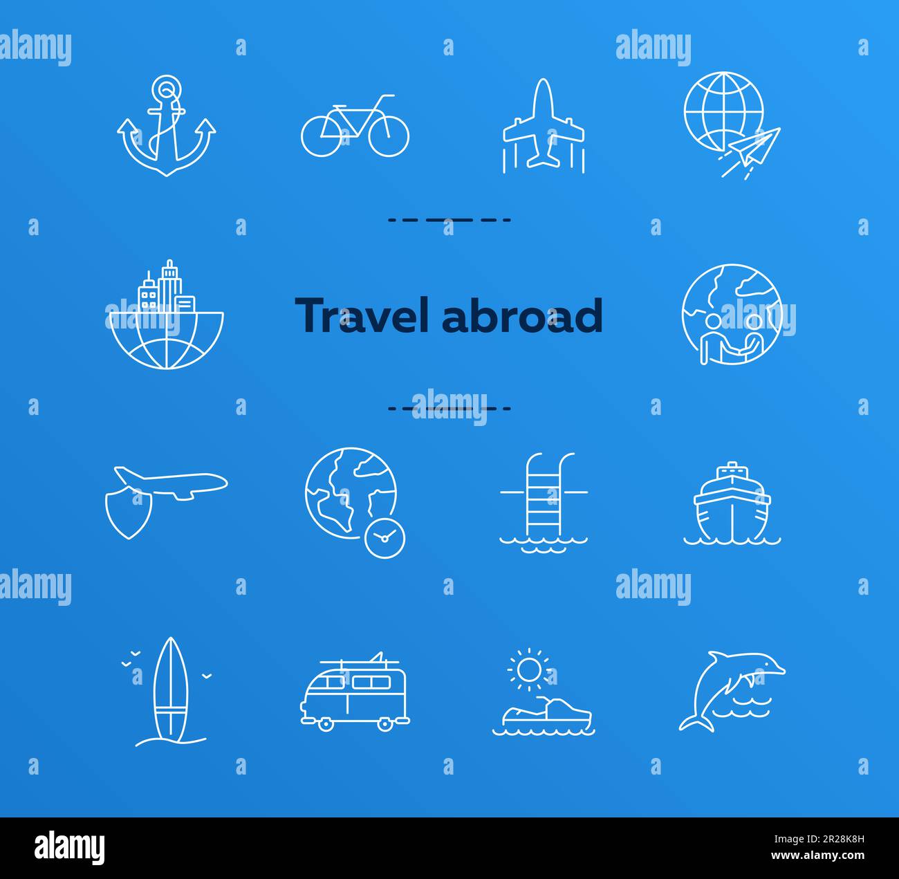Resort abroad Stock Vector Images - Alamy