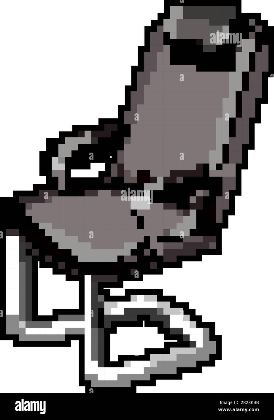 empty office chair game pixel art vector illustration Stock Vector ... empty office chair game pixel art vector illustration Stock Vector ...