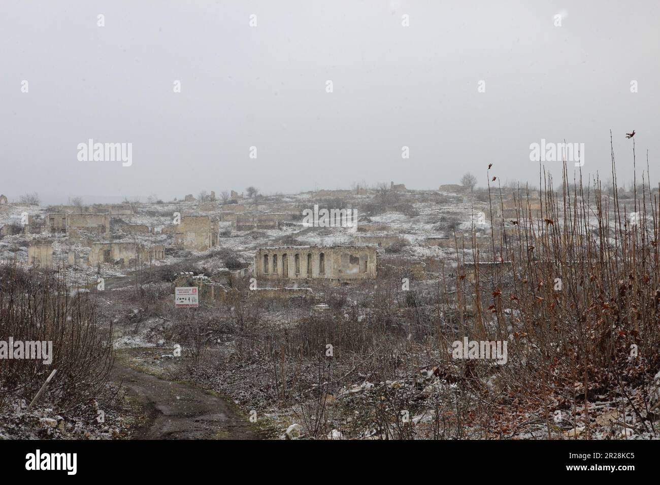 Fuzuli City after The Second Nagorno-Karabakh War. The city had a ...