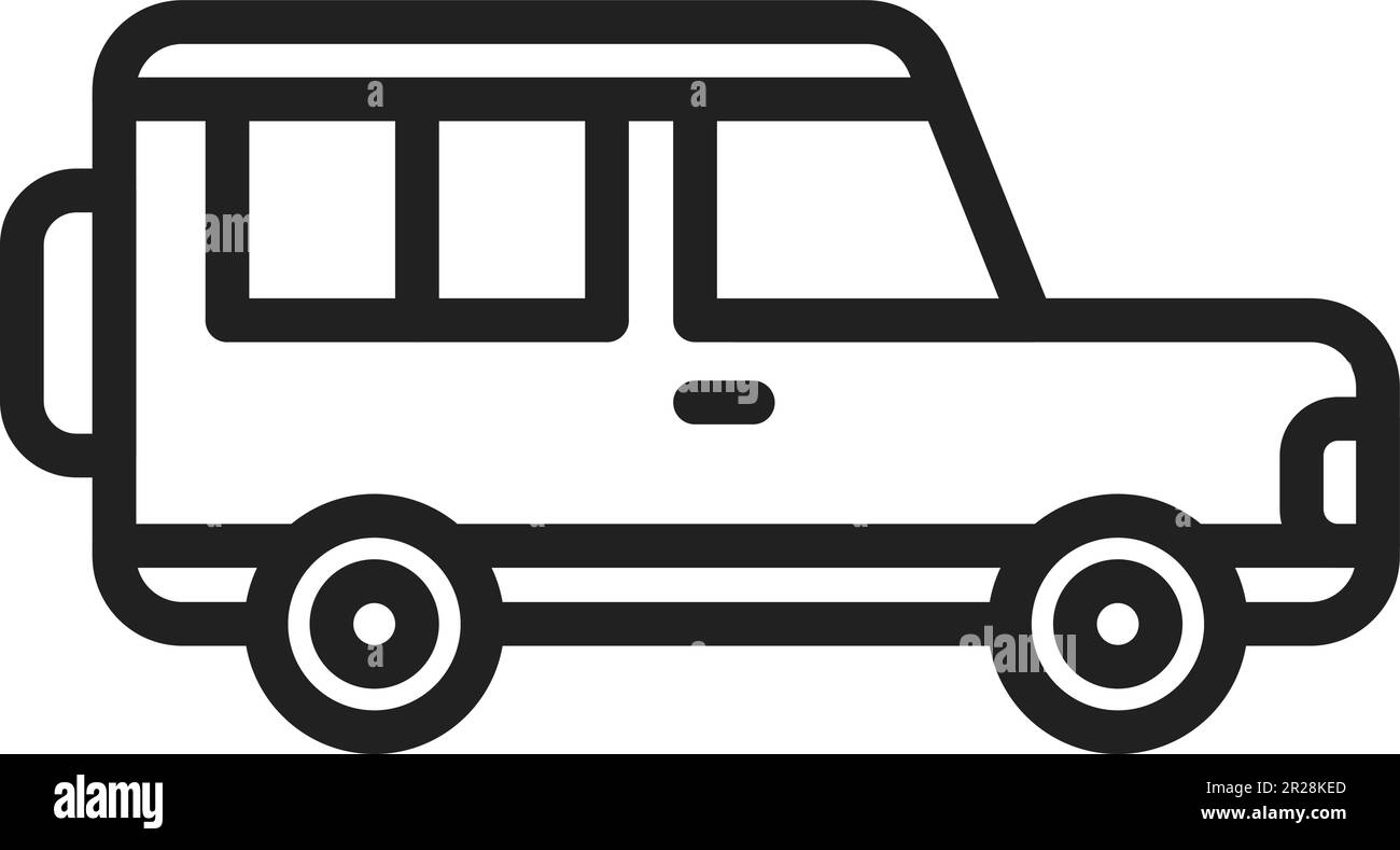 Jeep icon vector image Stock Vector Image & Art - Alamy