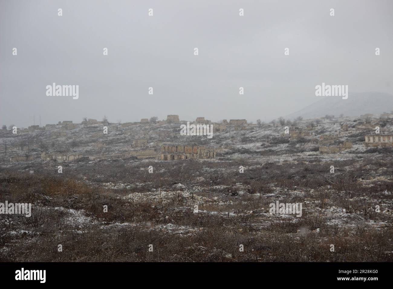 Fuzuli City after The Second Nagorno-Karabakh War. The city had a ...