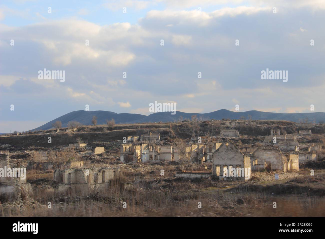 Fuzuli City after The Second Nagorno-Karabakh War. The city had a ...