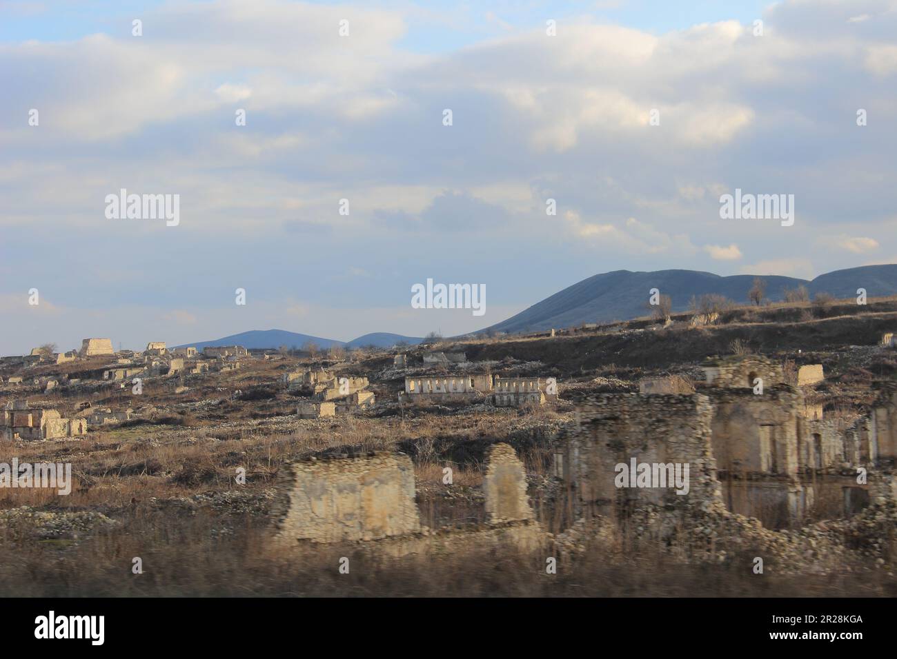 Fuzuli City after The Second Nagorno-Karabakh War. The city had a ...