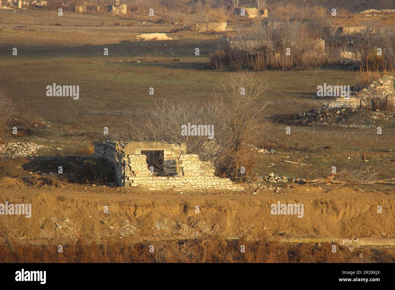 Fuzuli City after The Second Nagorno-Karabakh War. The city had a ...