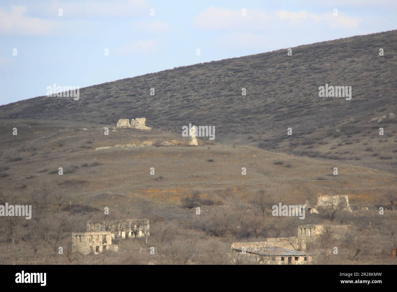 Fuzuli City after The Second Nagorno-Karabakh War. The city had a ...