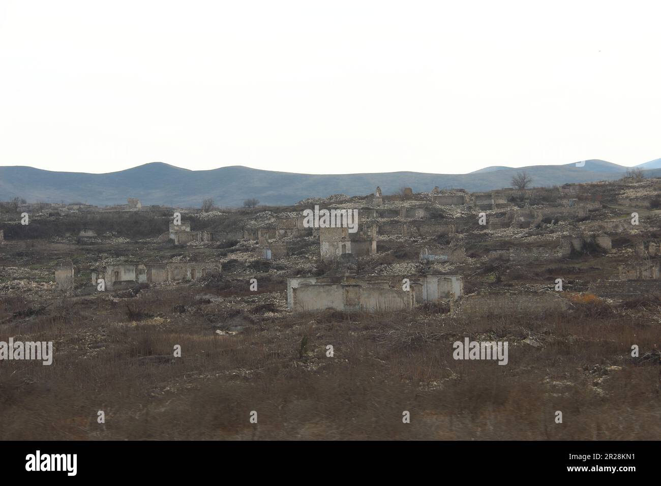Fuzuli City after The Second Nagorno-Karabakh War. The city had a ...