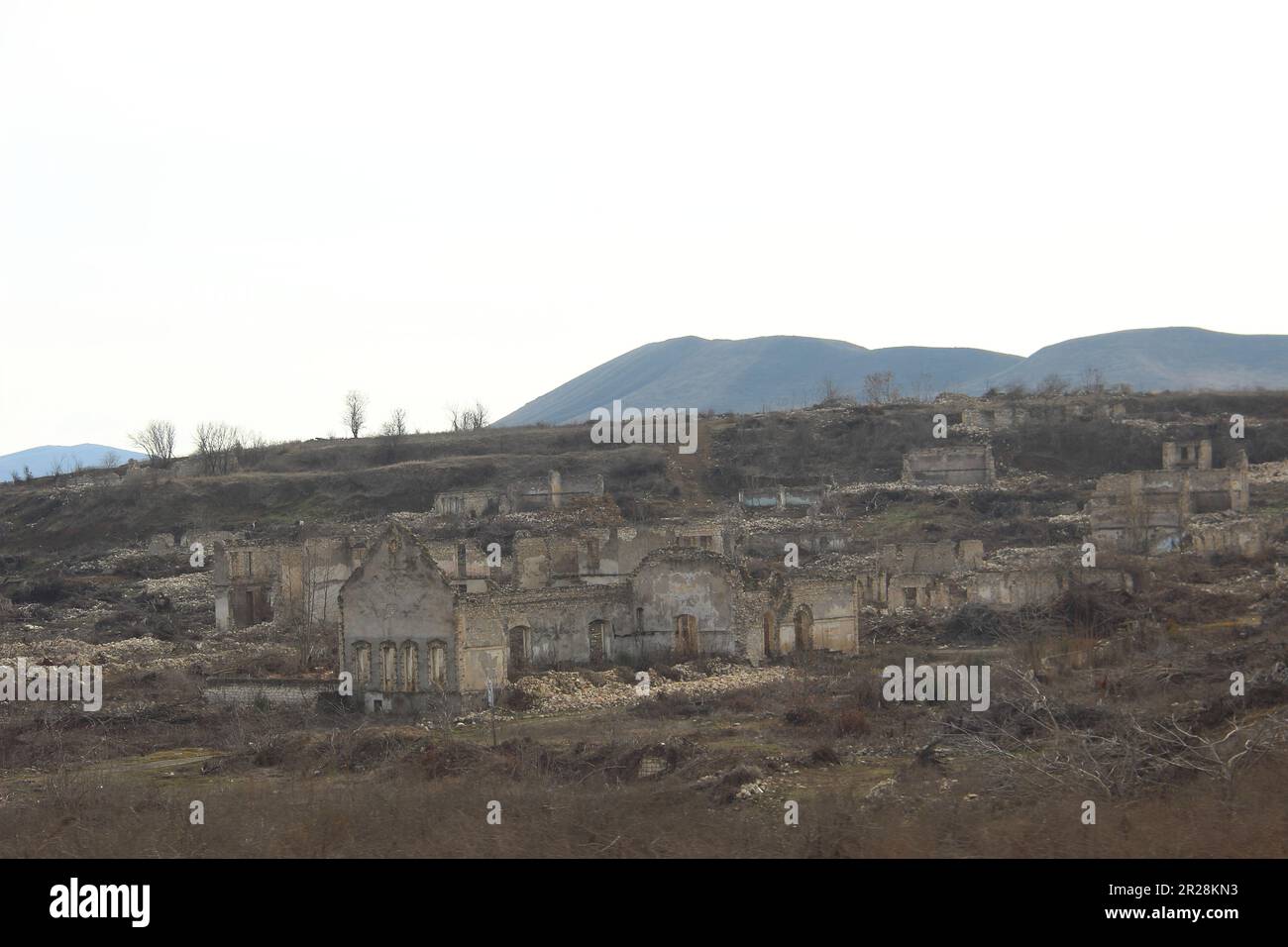 Fuzuli City after The Second Nagorno-Karabakh War. The city had a ...
