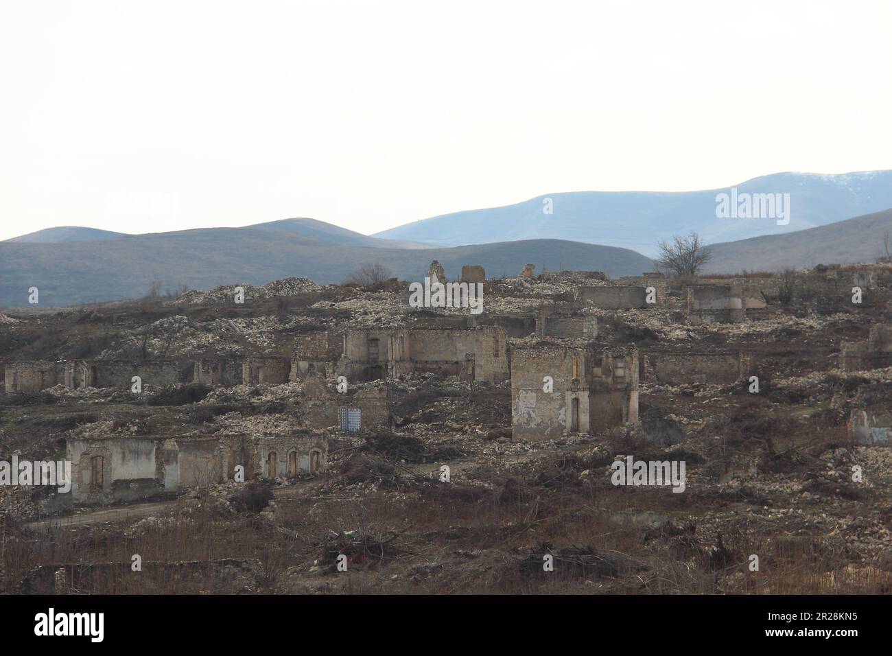 Fuzuli City after The Second Nagorno-Karabakh War. The city had a ...