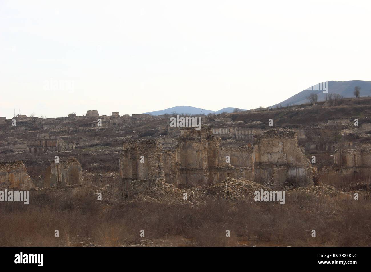 Fuzuli City after The Second Nagorno-Karabakh War. The city had a ...