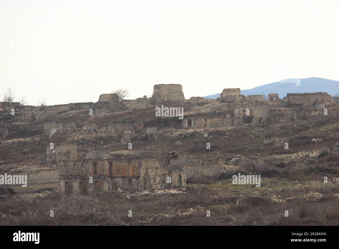 Fuzuli City after The Second Nagorno-Karabakh War. The city had a ...