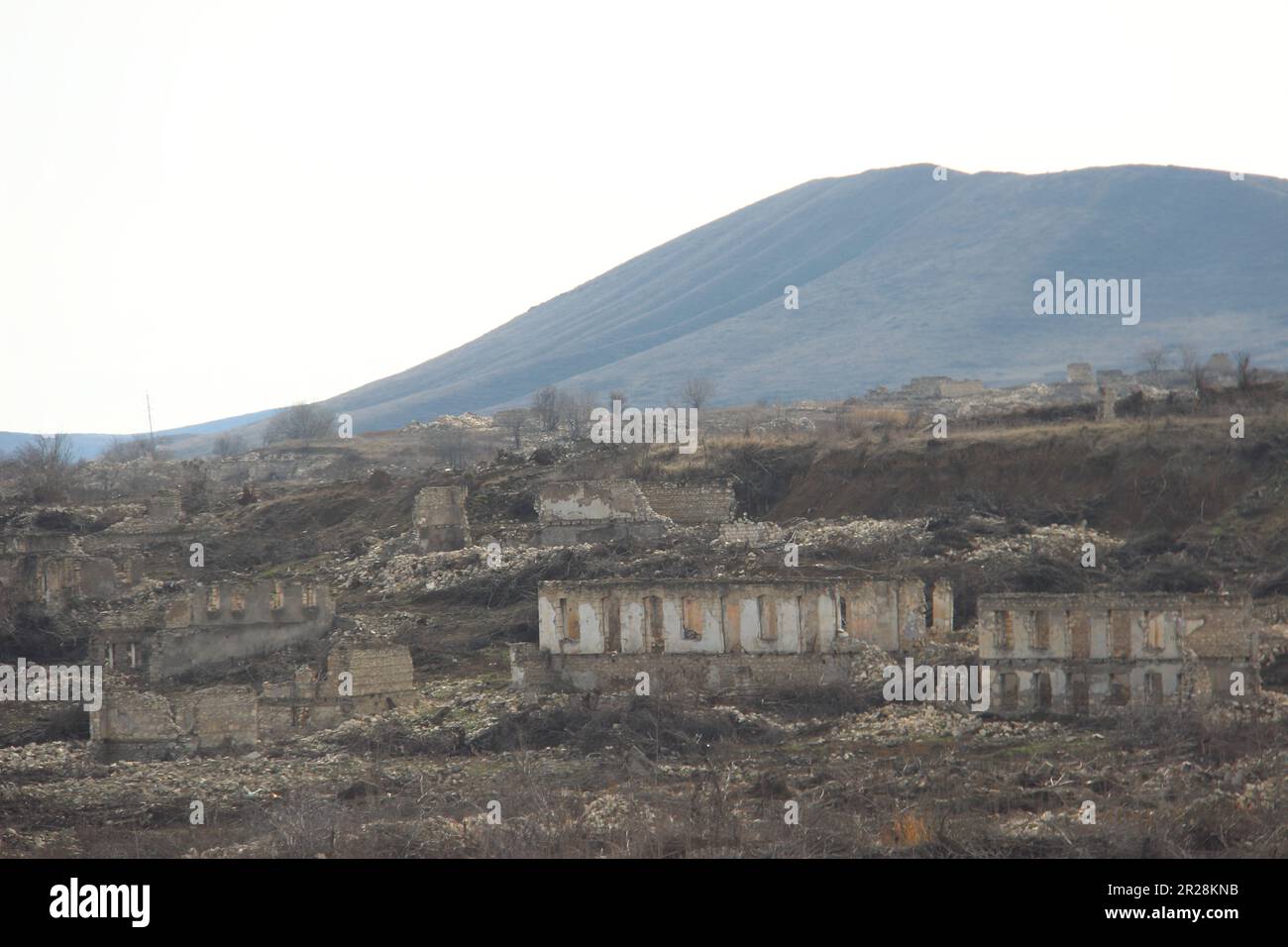 Fuzuli City after The Second Nagorno-Karabakh War. The city had a ...