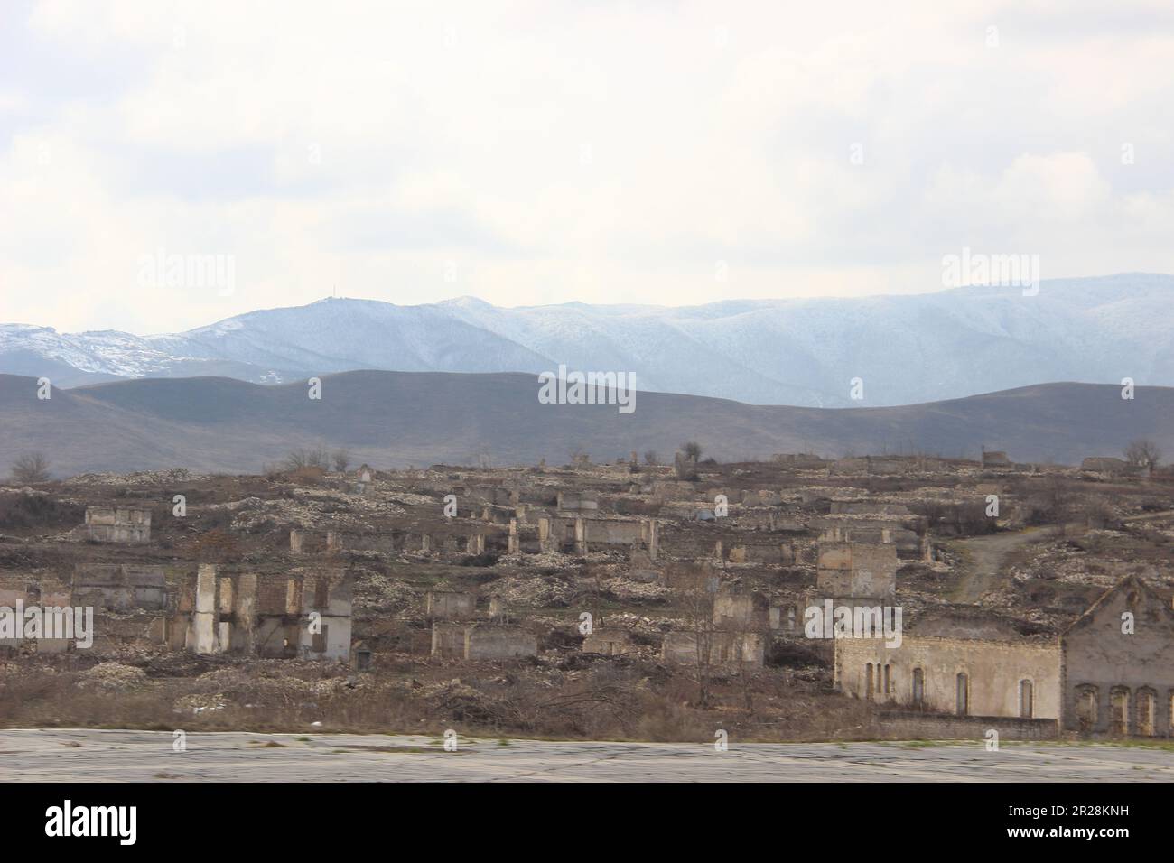 Fuzuli City after The Second Nagorno-Karabakh War. The city had a ...