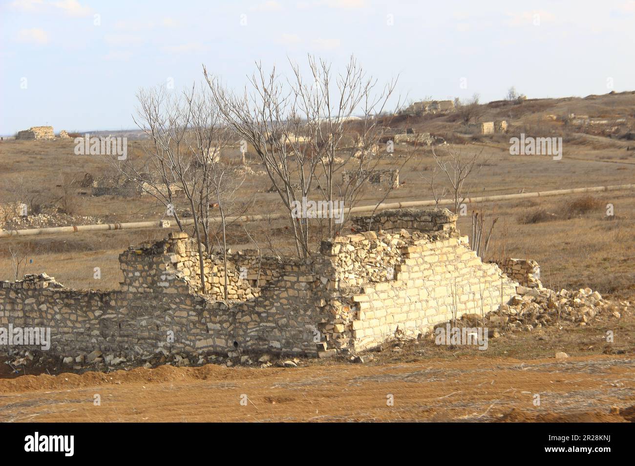 Fuzuli City after The Second Nagorno-Karabakh War. The city had a ...