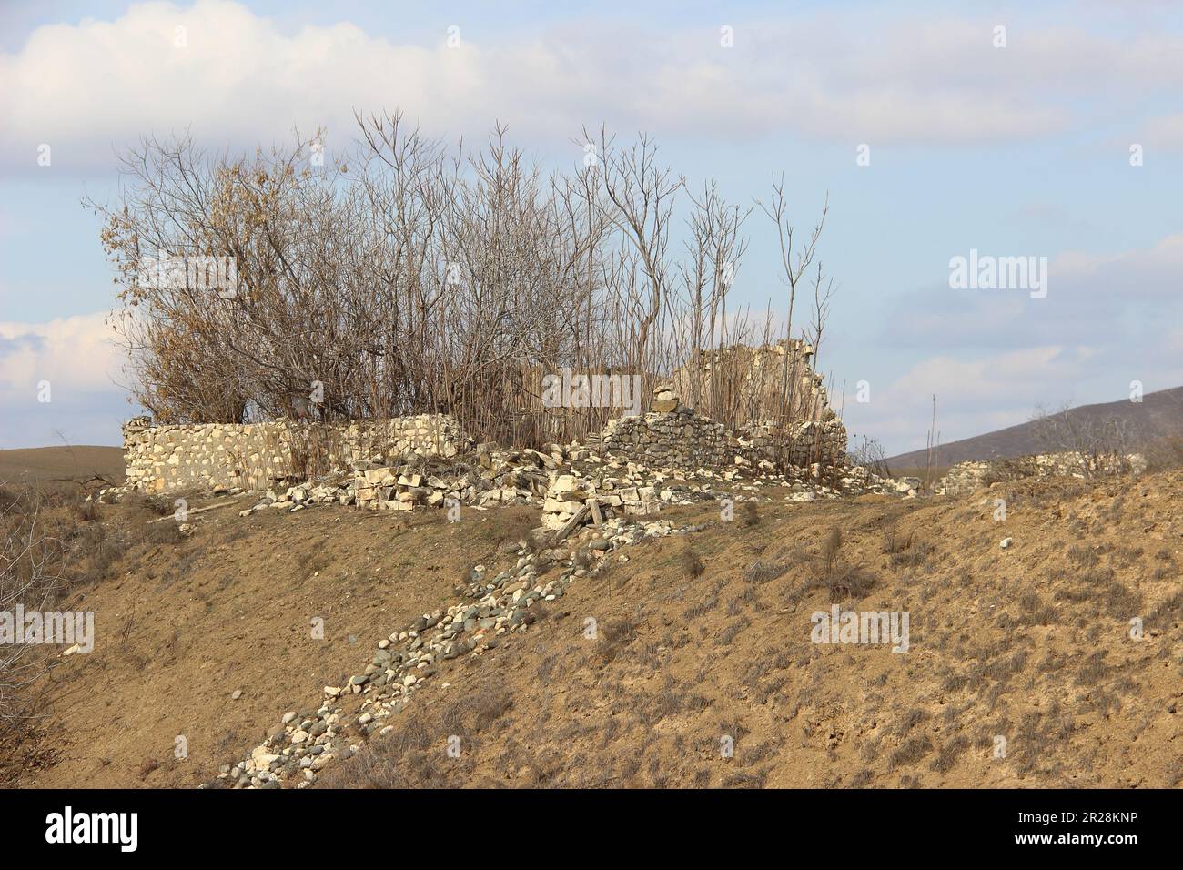 Fuzuli City after The Second Nagorno-Karabakh War. The city had a ...