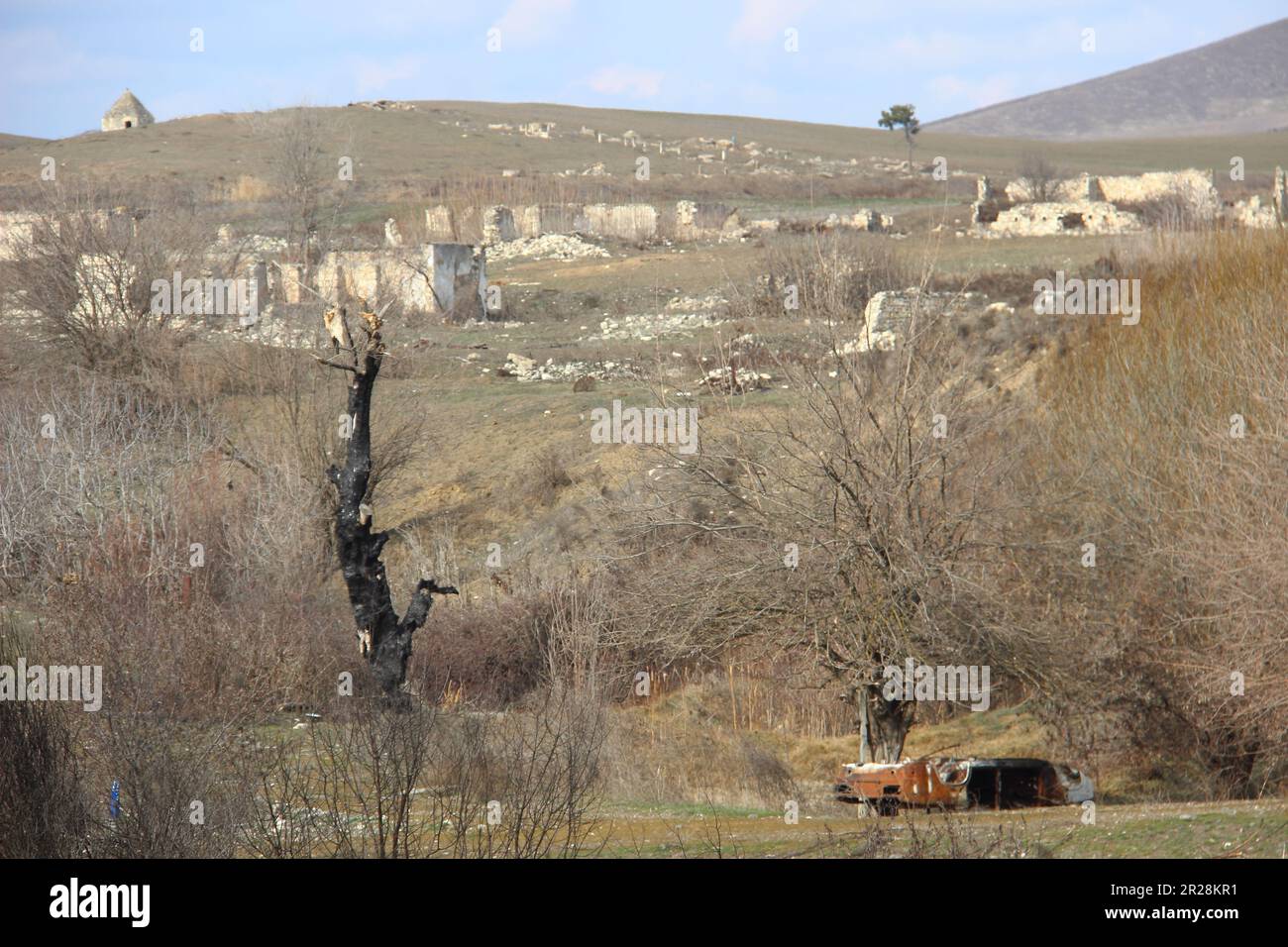 Fuzuli City after The Second Nagorno-Karabakh War. The city had a ...