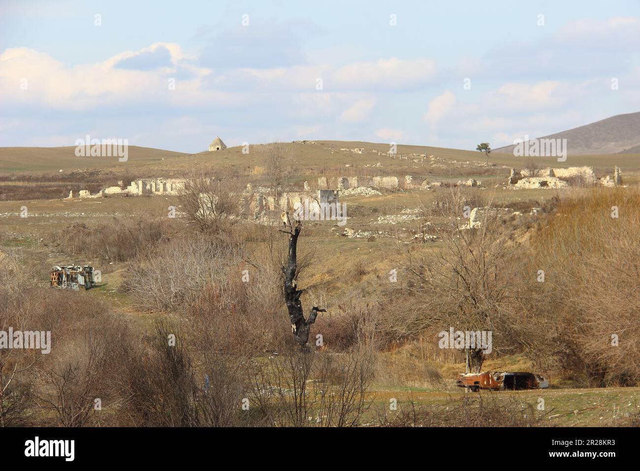 Fuzuli City after The Second Nagorno-Karabakh War. The city had a ...