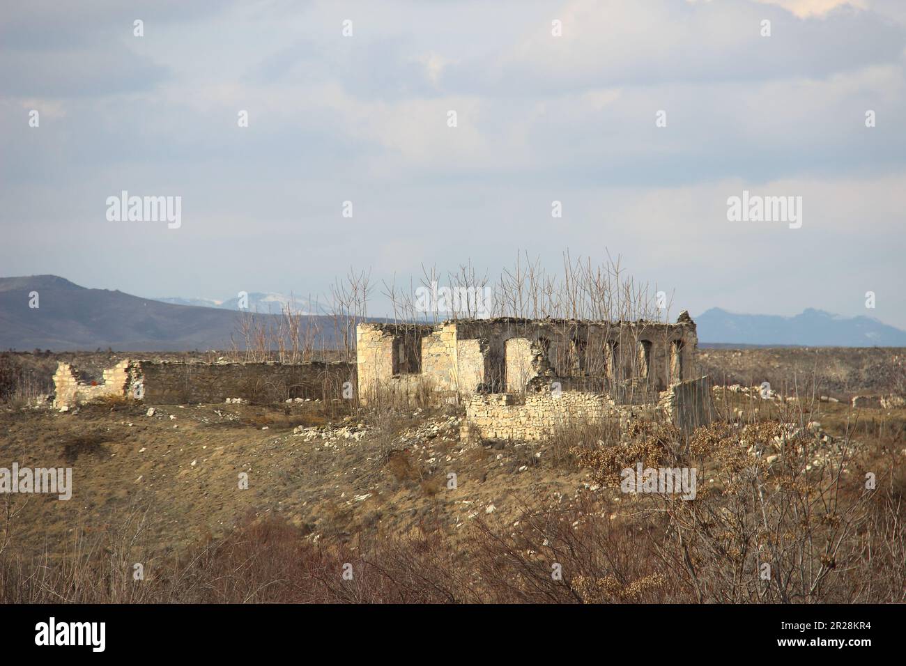 Fuzuli City after The Second Nagorno-Karabakh War. The city had a ...