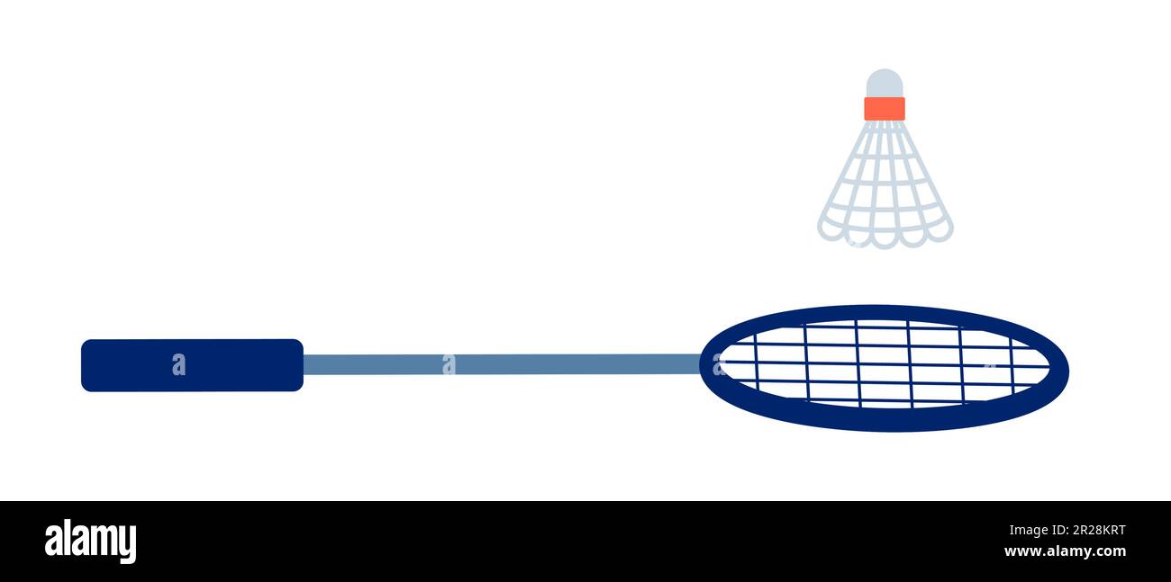 Badminton shuttlecock cartoon hi-res stock photography and images - Alamy