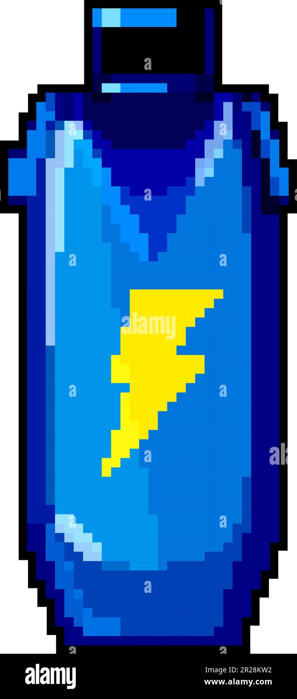 body nutrition sport game pixel art vector illustration Stock Vector ...