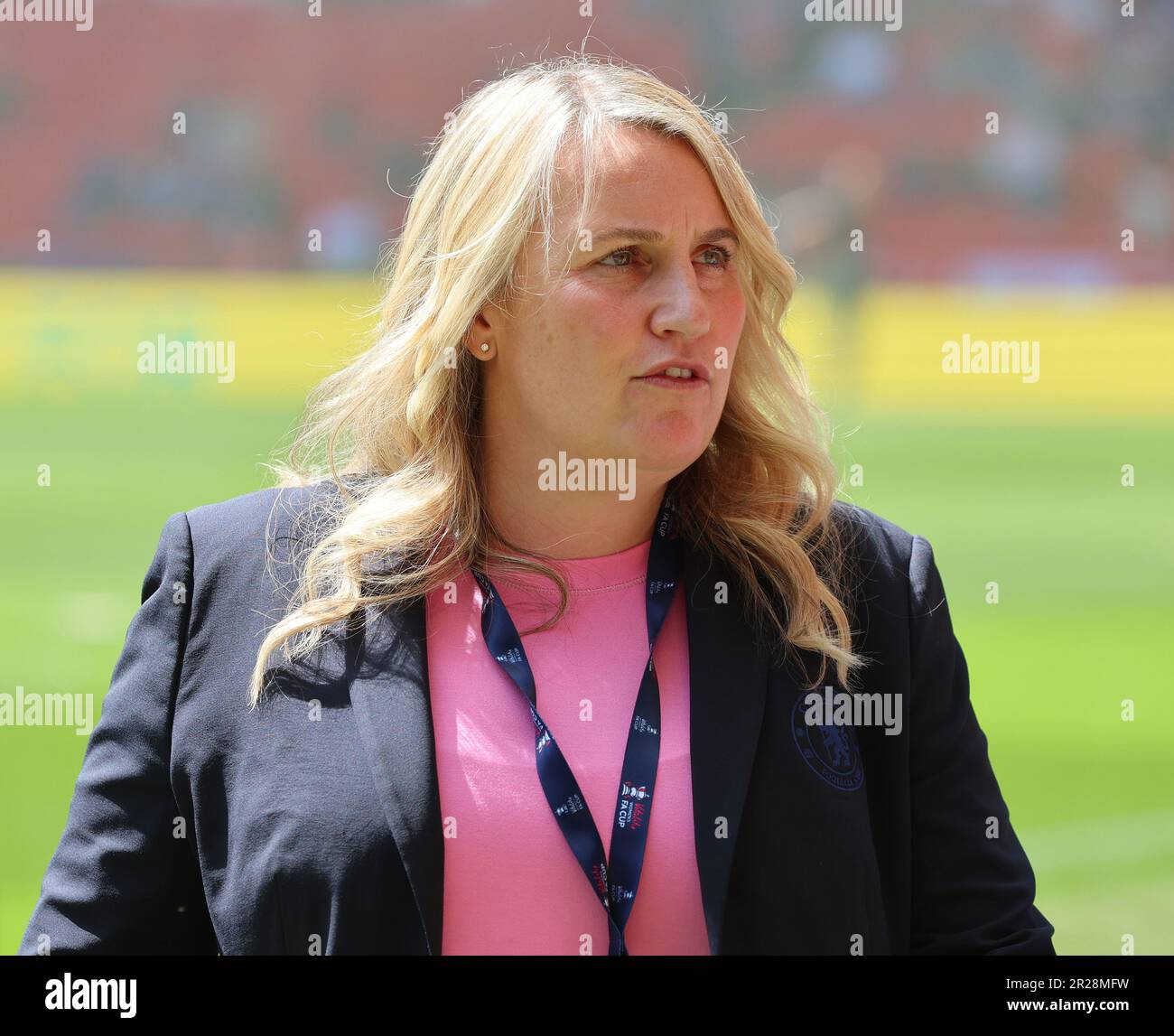 Chelsea Women Head Coach Emma Hayes during Vitality Women's FA Cup ...