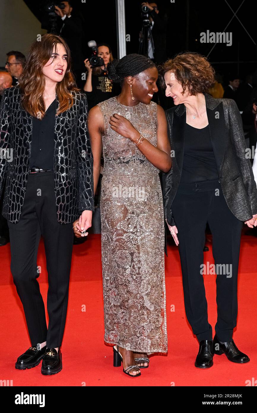 Italy. 17th May, 2023. Lomane De Dietrich, Suzy Bemba, Elizabeth Perez ...