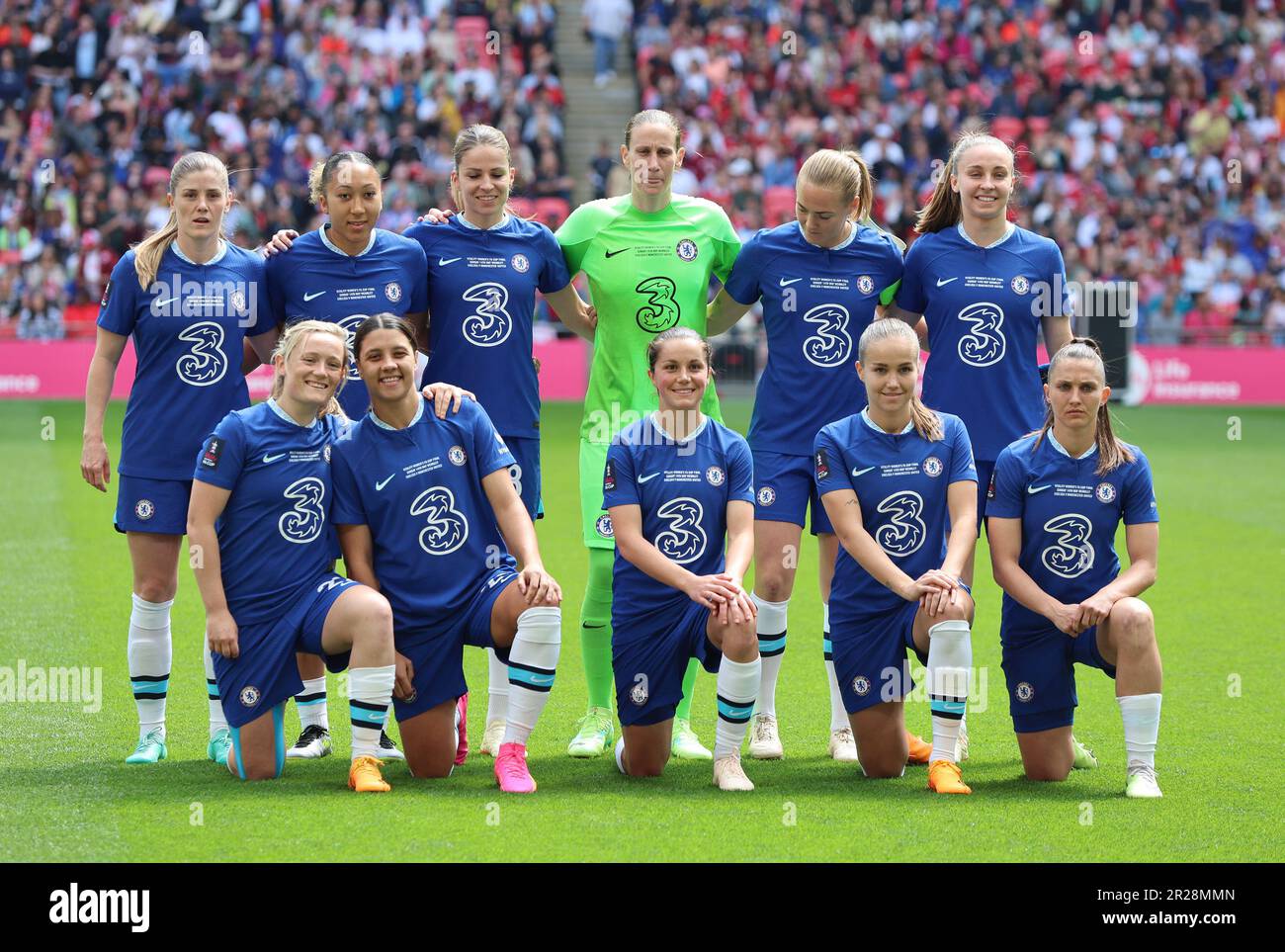Chelsea Team prior to kick off during English Premier League soccer ...