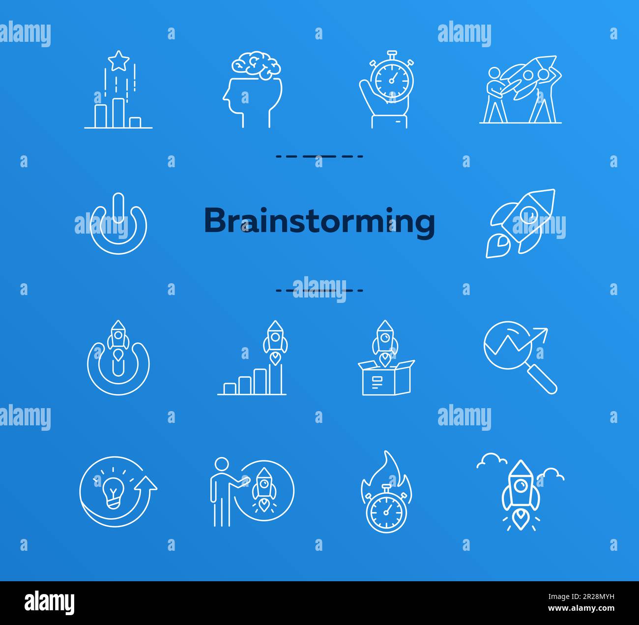 Brainstorm icons. Set of line icons Stock Vector Image & Art - Alamy Brainstorm icons. Set of line icons Stock Vector Image & Art - Alamy