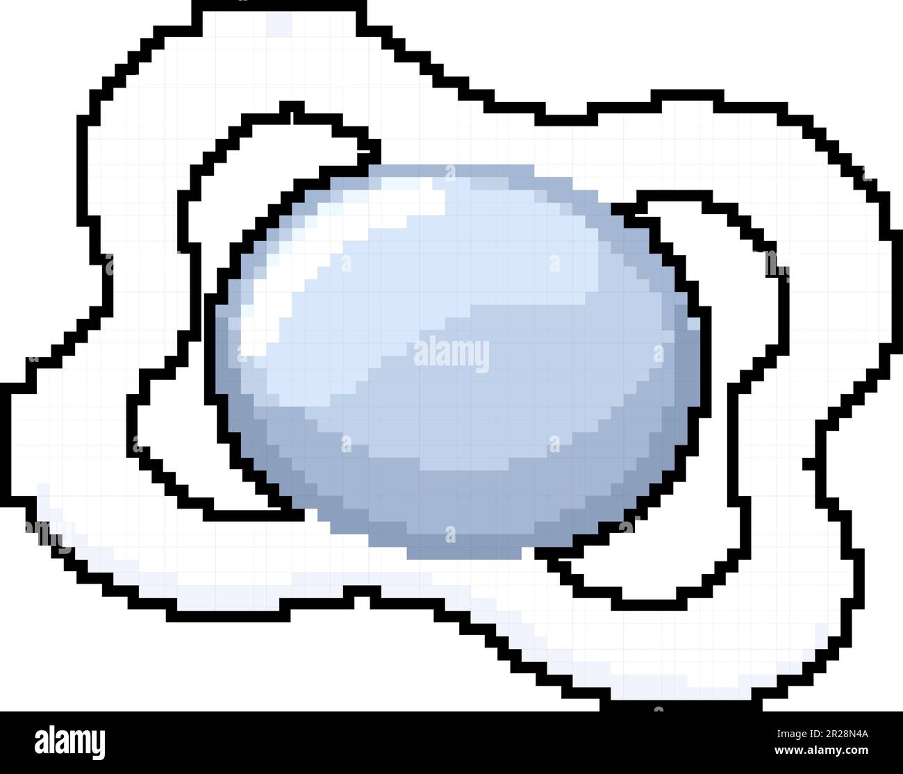 Vector color pixel art toy Cut Out Stock Images & Pictures - Alamy