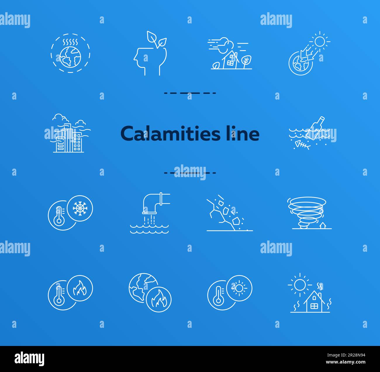 Calamities Stock Vector Images - Alamy