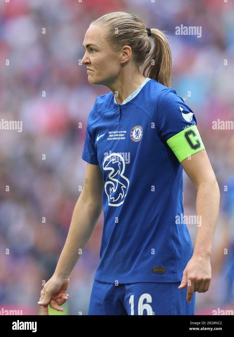 Chelsea Women Magdalena Eriksson during Vitality Women's FA Cup Final ...