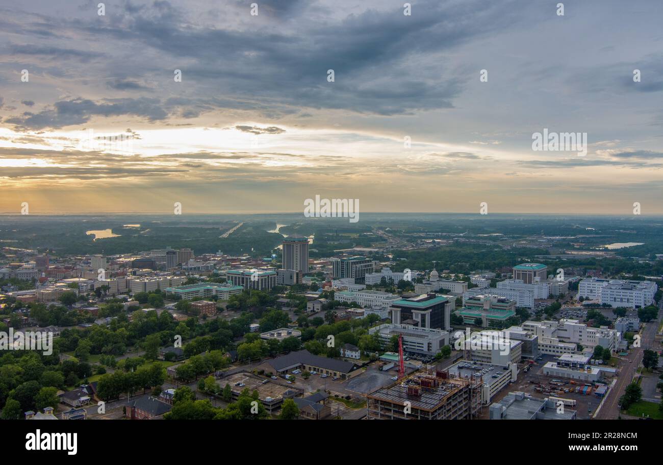 Montgomery alabama aerial hi-res stock photography and images - Alamy
