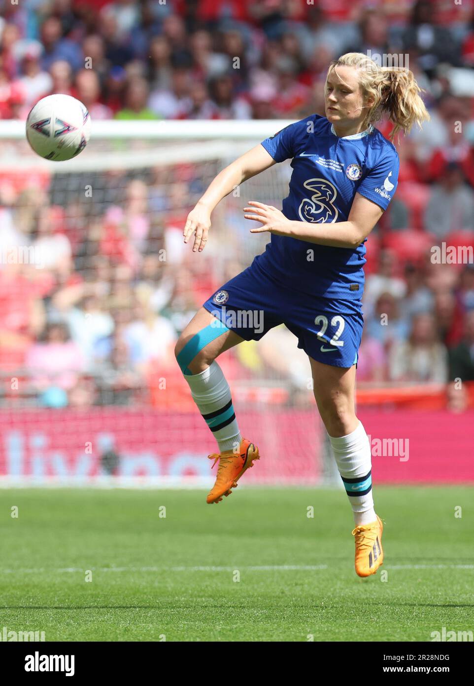 Chelsea Women Erin Cuthbert during Vitality Women's FA Cup Final soccer ...