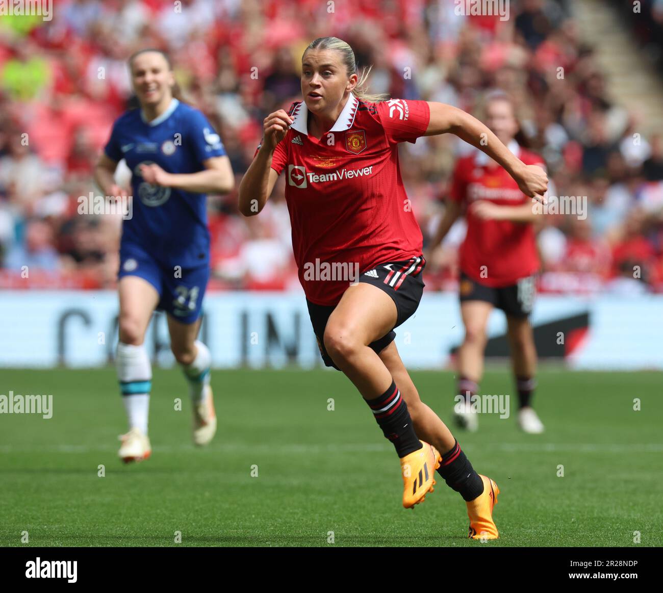 Alessia Russo of Manchester United Women during Vitality Women's FA Cup ...