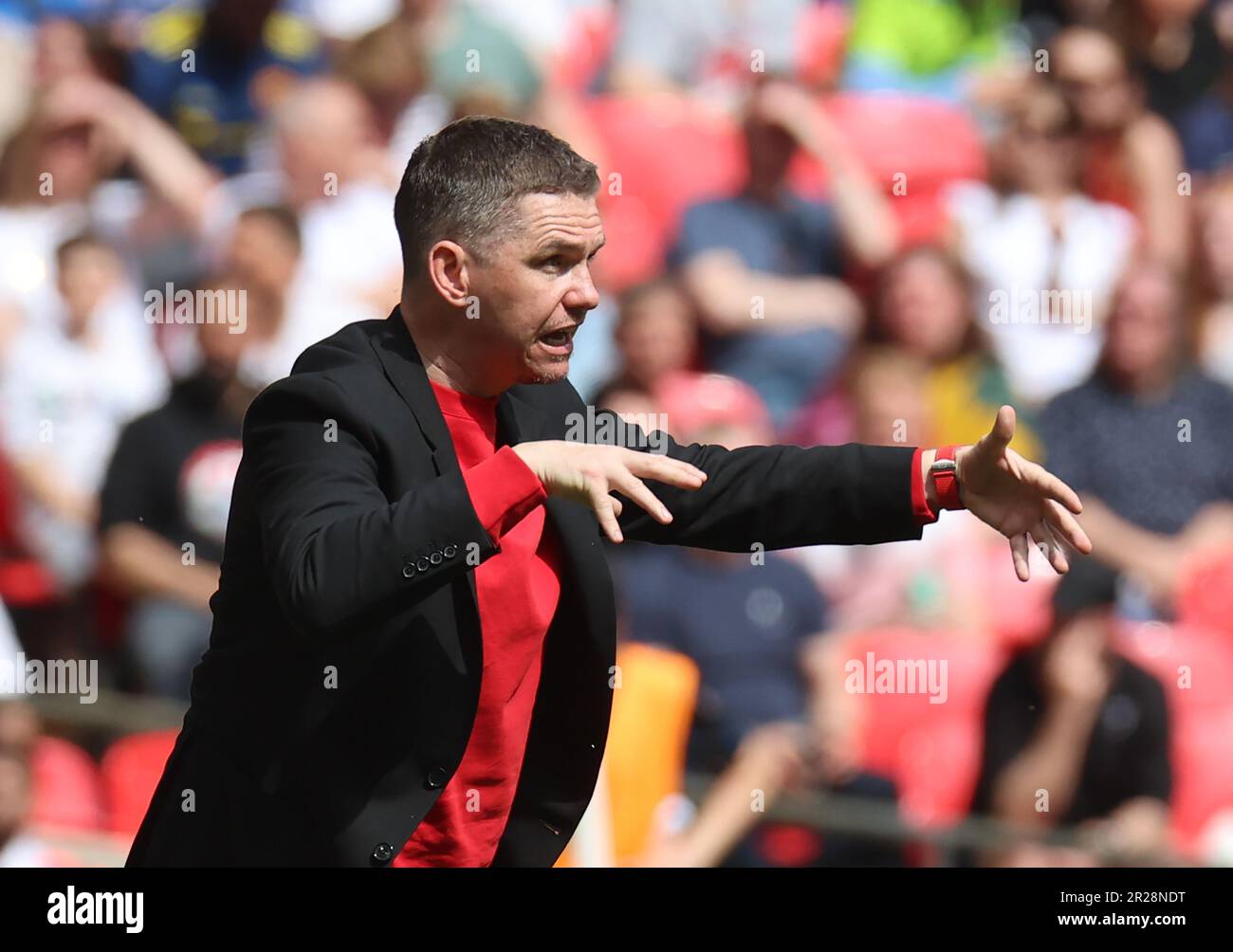 Marc Skinner during Vitality Women's FA Cup Final soccer match between ...