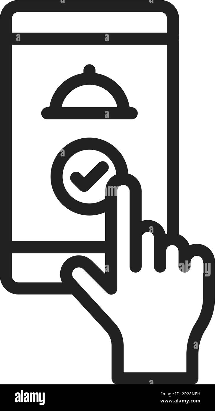 Order Food icon vector image Stock Vector Image & Art - Alamy