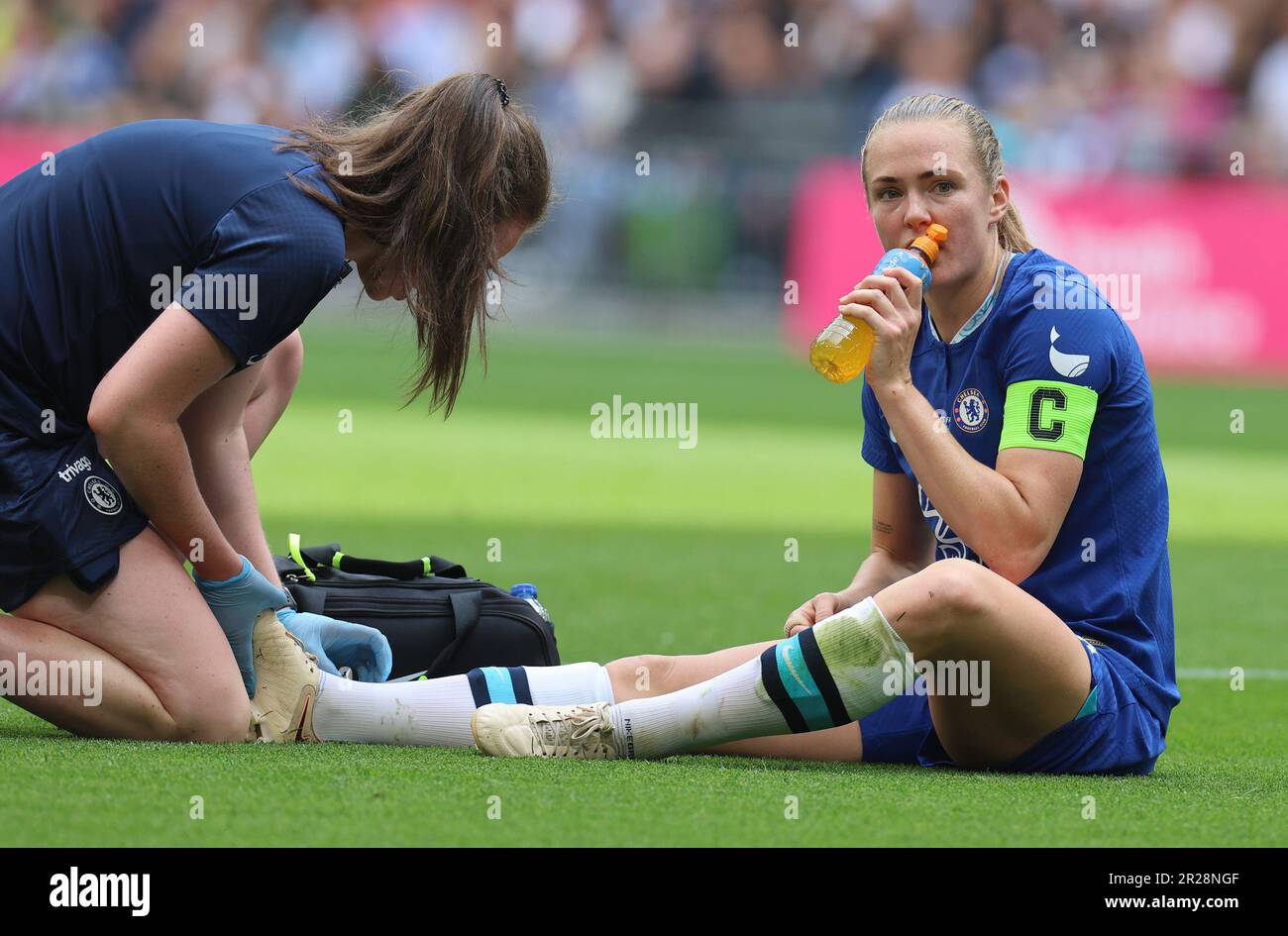 Chelsea Women Magdalena Eriksson during Vitality Women's FA Cup Final ...
