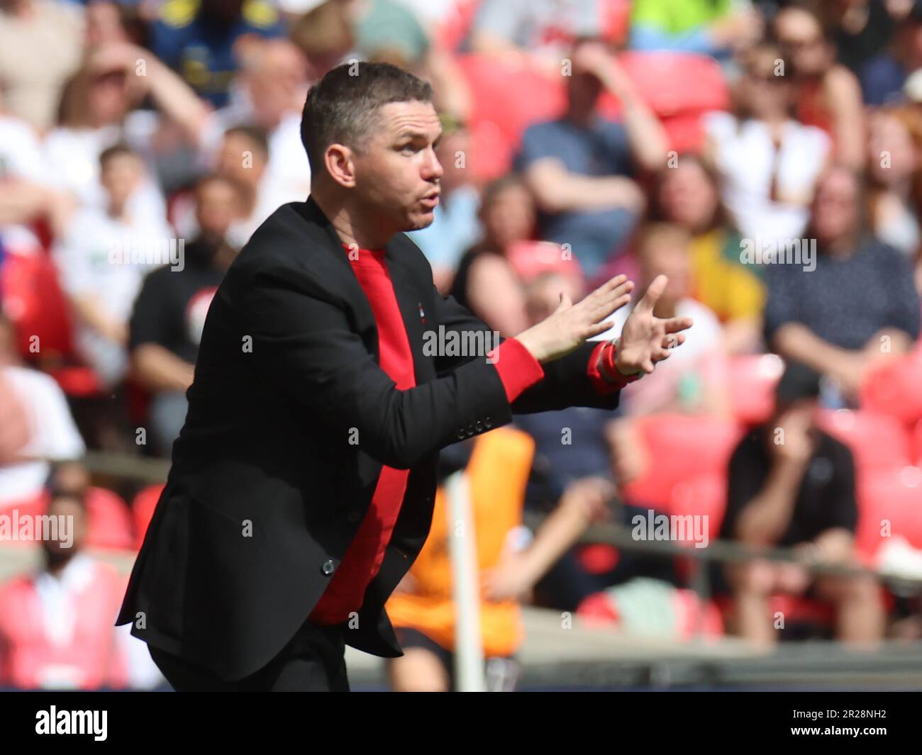 Marc Skinner during Vitality Women's FA Cup Final soccer match between ...