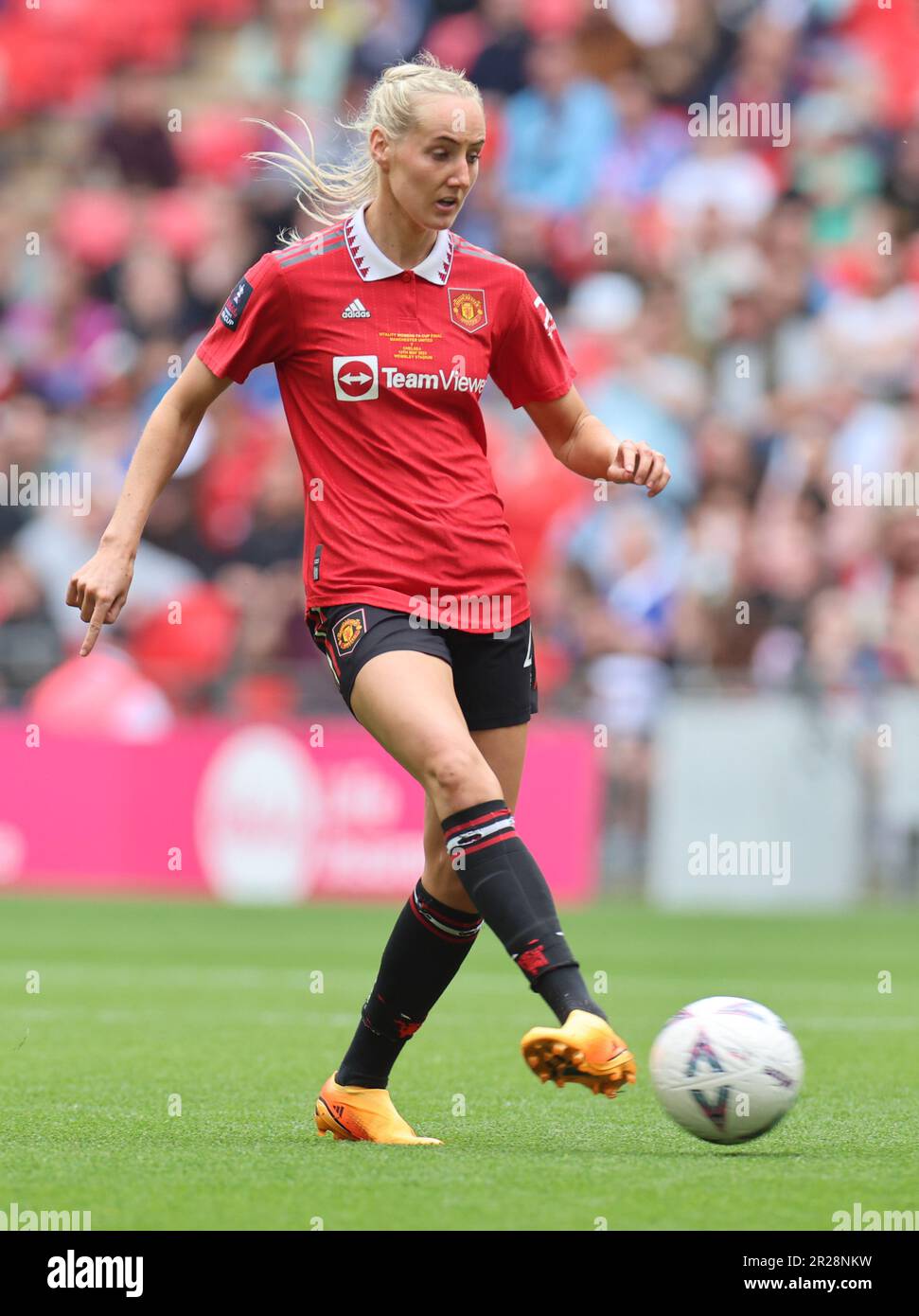 Millie Turner of Manchester United Women during Vitality Women's FA Cup ...