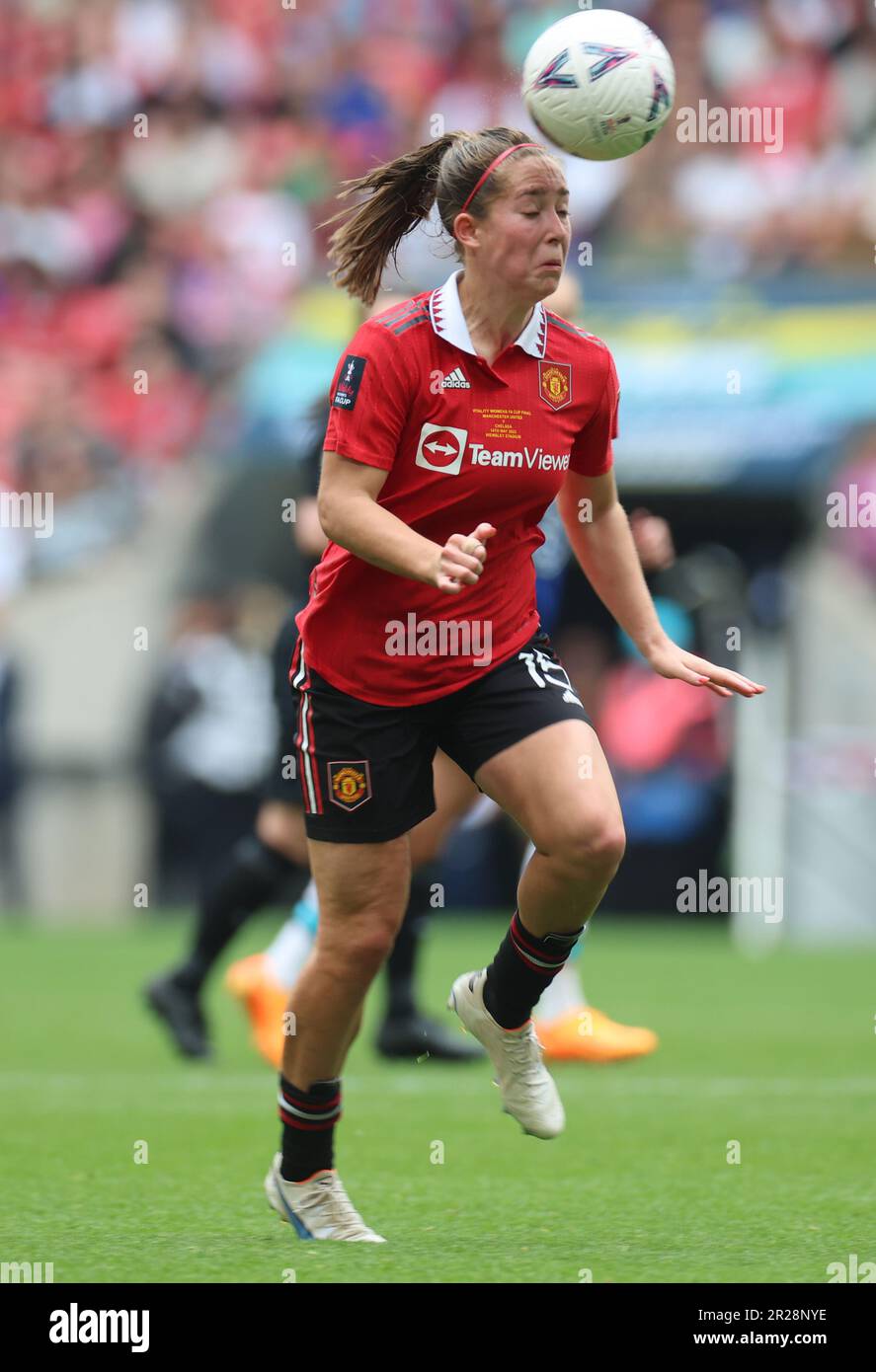 Maya Le Tissier of Manchester United Women during Vitality Women's FA ...