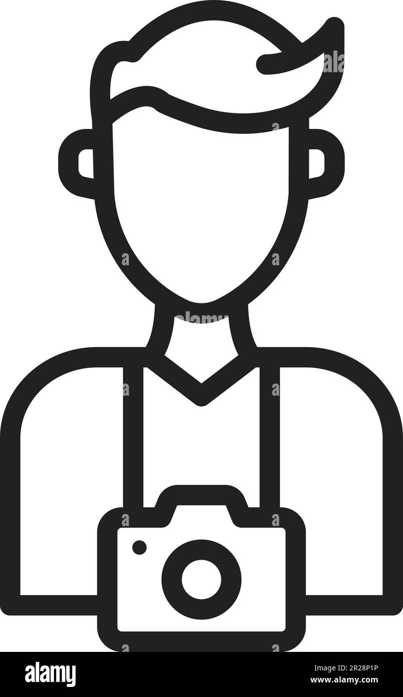 Photographer icon vector image. Suitable for mobile application web ...