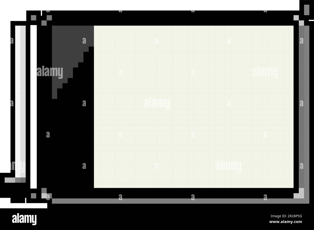 computer pen display game pixel art vector illustration Stock Vector ...