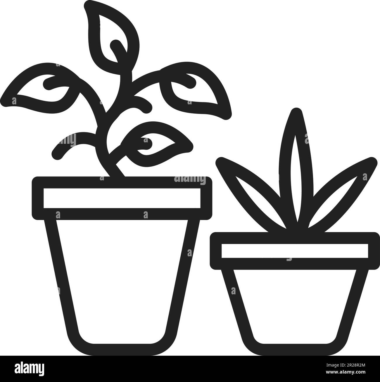 Plants icon vector image Stock Vector Image & Art - Alamy