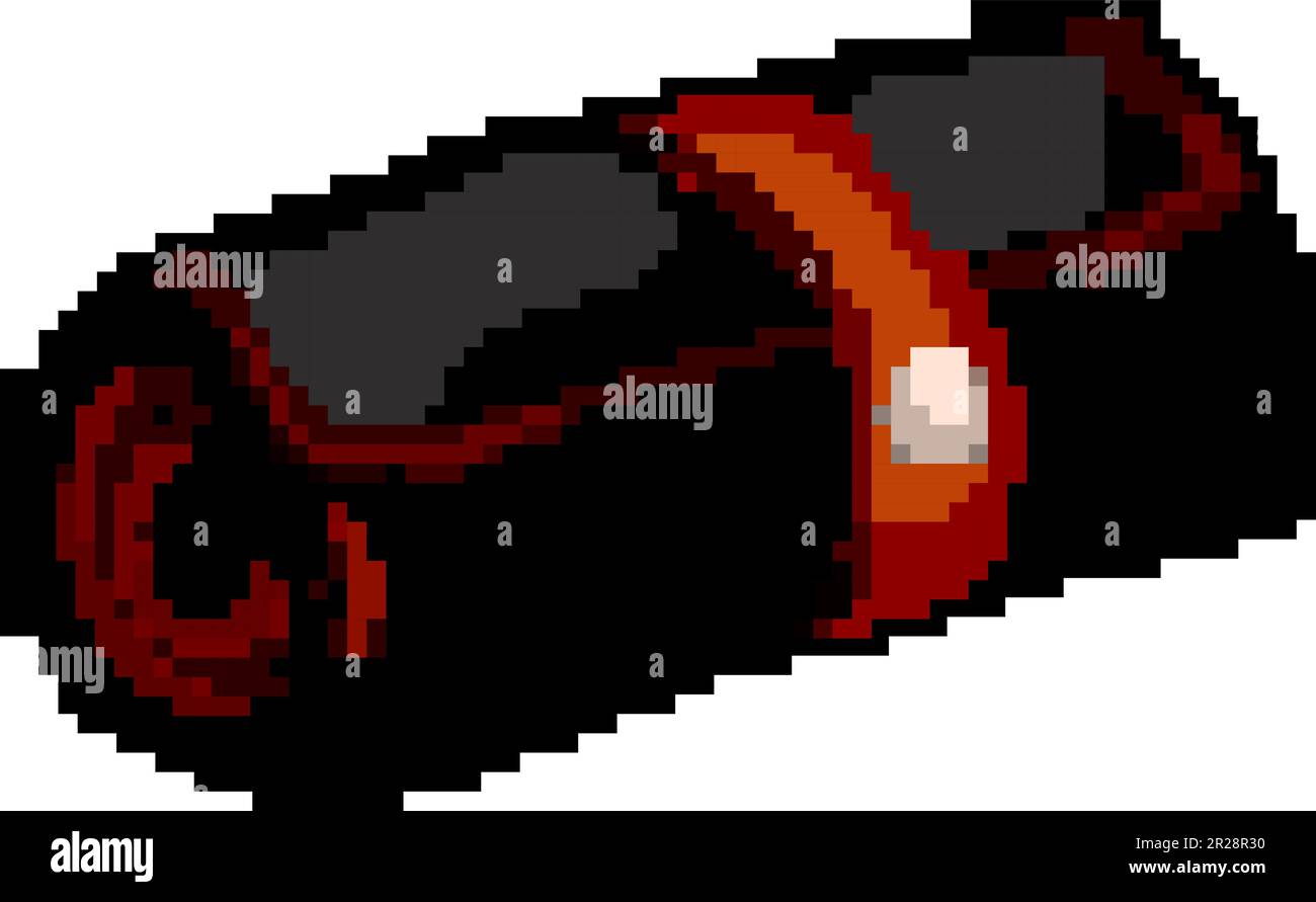 box pencil case game pixel art vector illustration Stock Vector Image ...