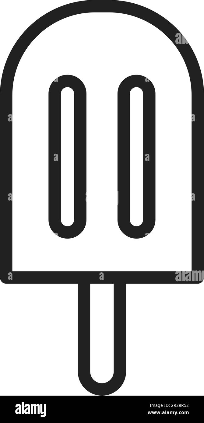 Popsicle icon vector image Stock Vector Image & Art - Alamy