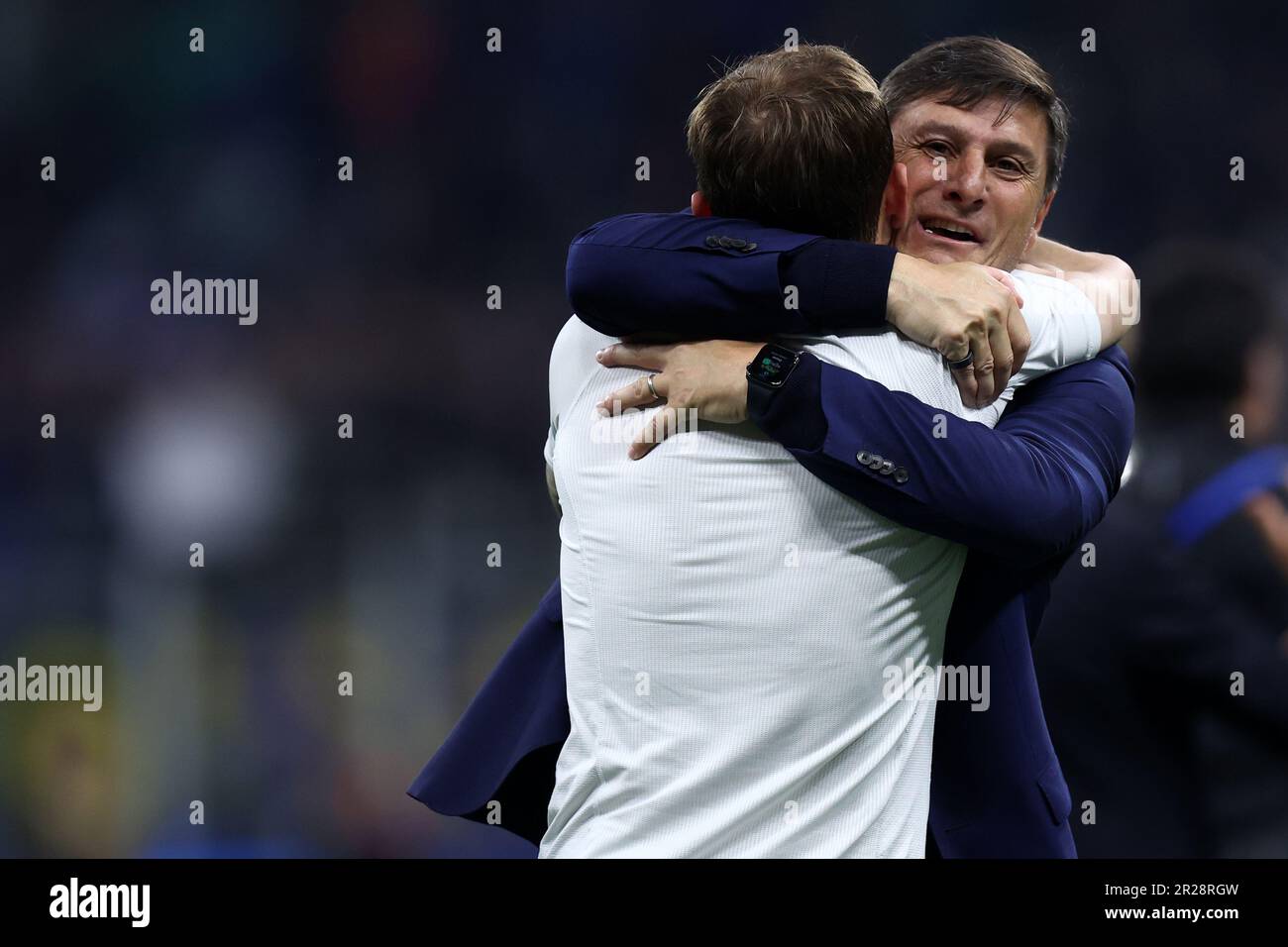Nicolo barella javier zanetti hi-res stock photography and images - Alamy