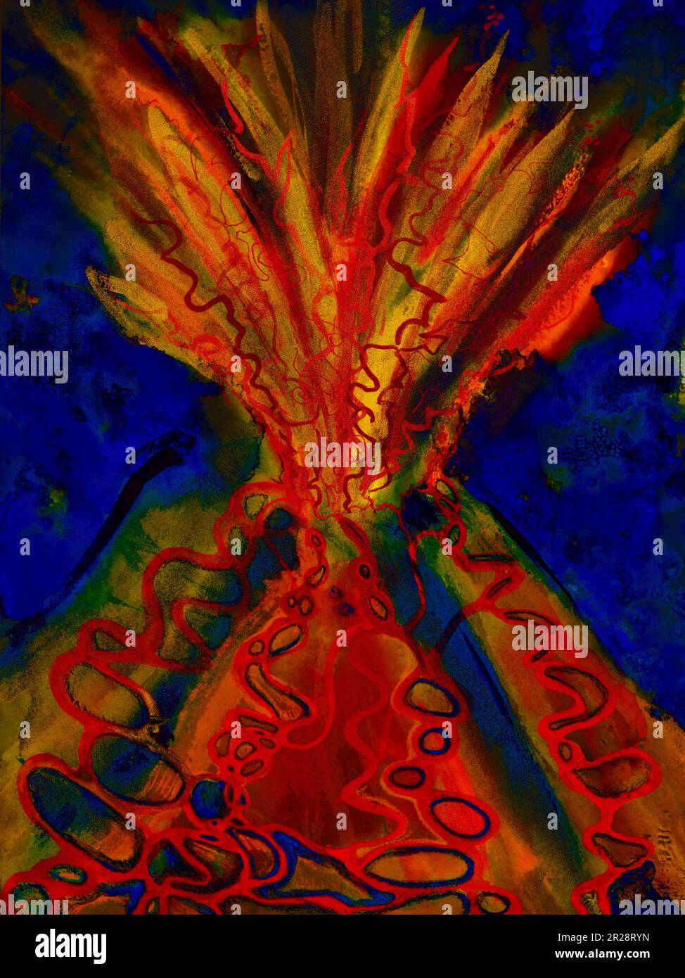 Volcano effect hi-res stock photography and images - Alamy