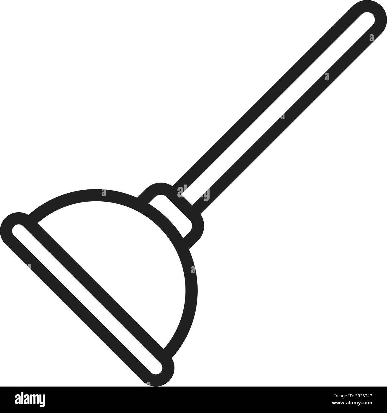 Plunger icon vector image. Suitable for mobile application web ... Plunger icon vector image. Suitable for mobile application web ...